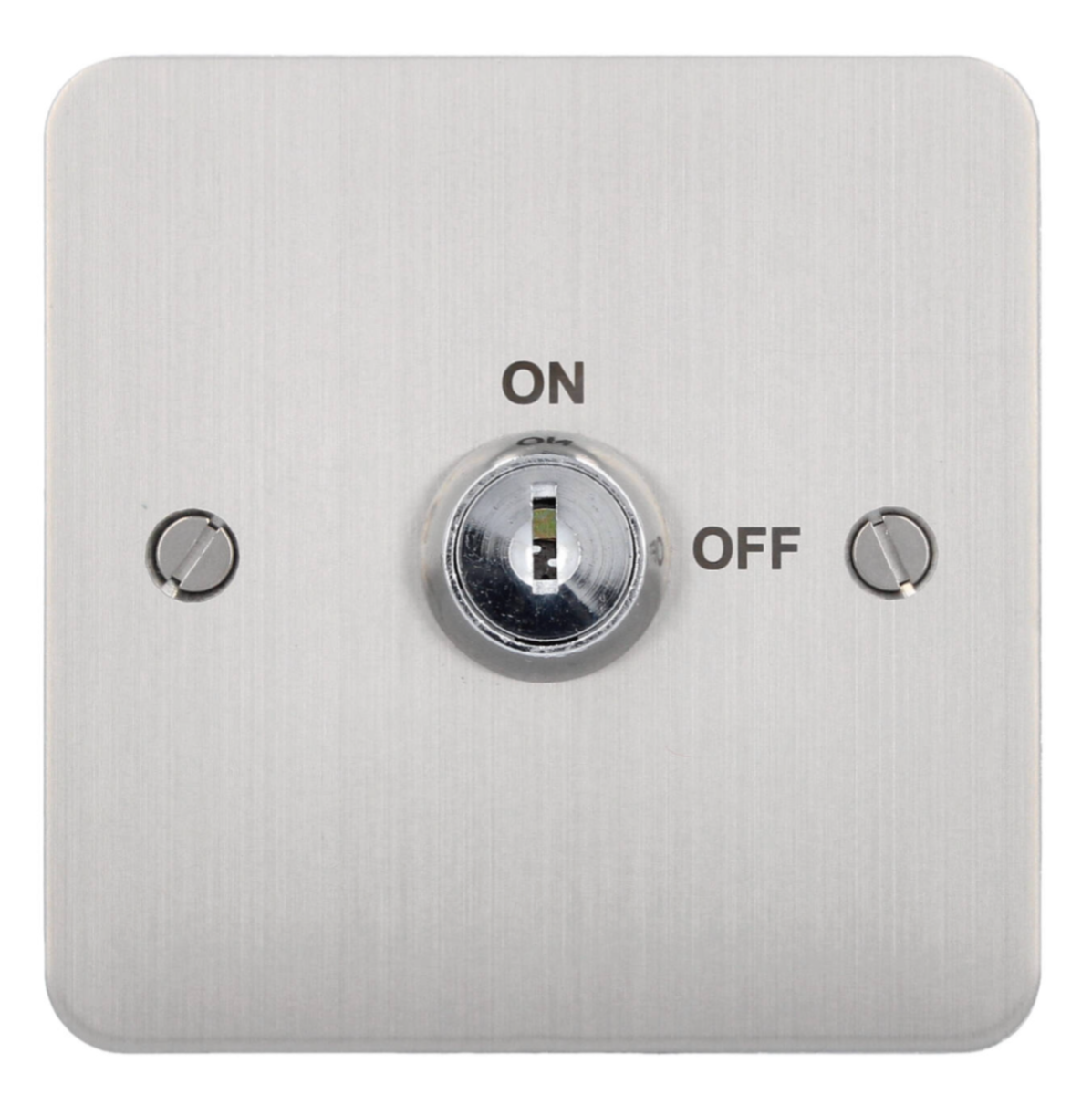 CDVI: KEY-SSMAKA, Surface Mount Key Switch, 2-Position, Maintained, Stainless Steel, Keyed Alike ...