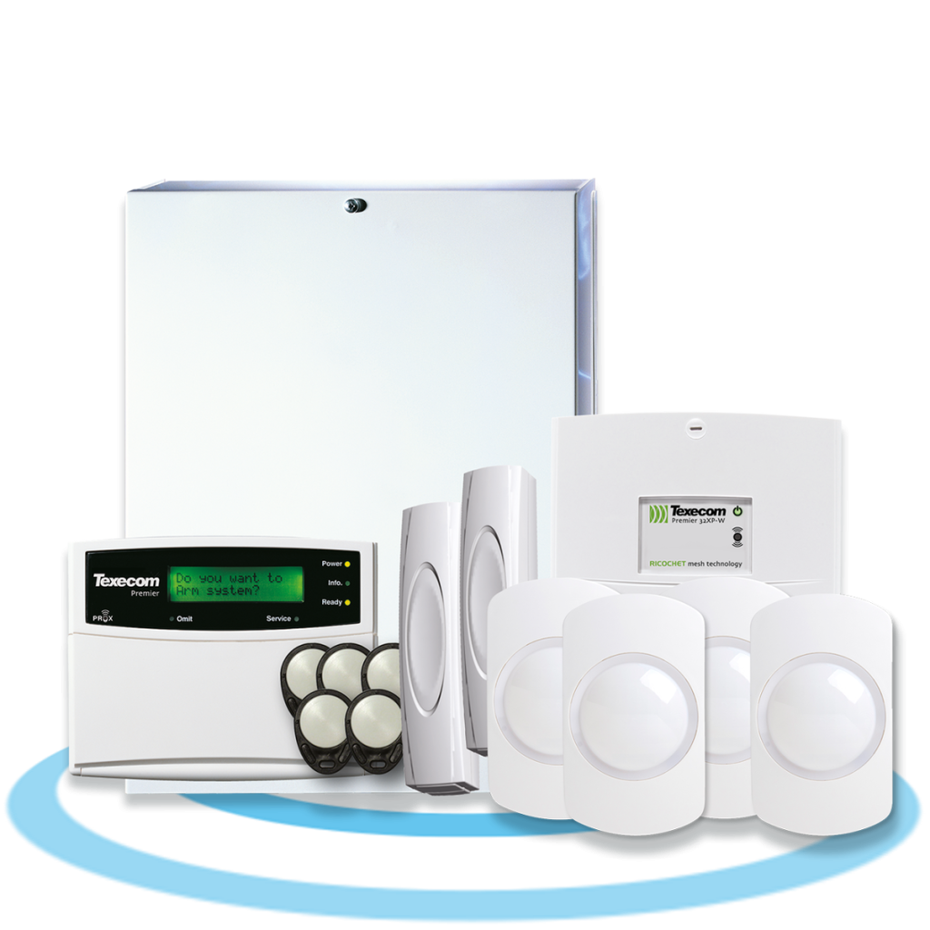 Texecom Premier Elite KIT-1005 Hybrid Alarm Kit, Premier Elite 48 + 32 ...