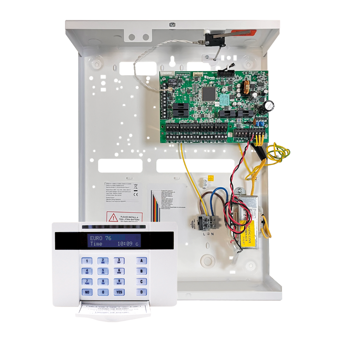 Pyronix EURO76L/UK Hybrid Alarm Panel, Grade 2, HomeControl+ – WME