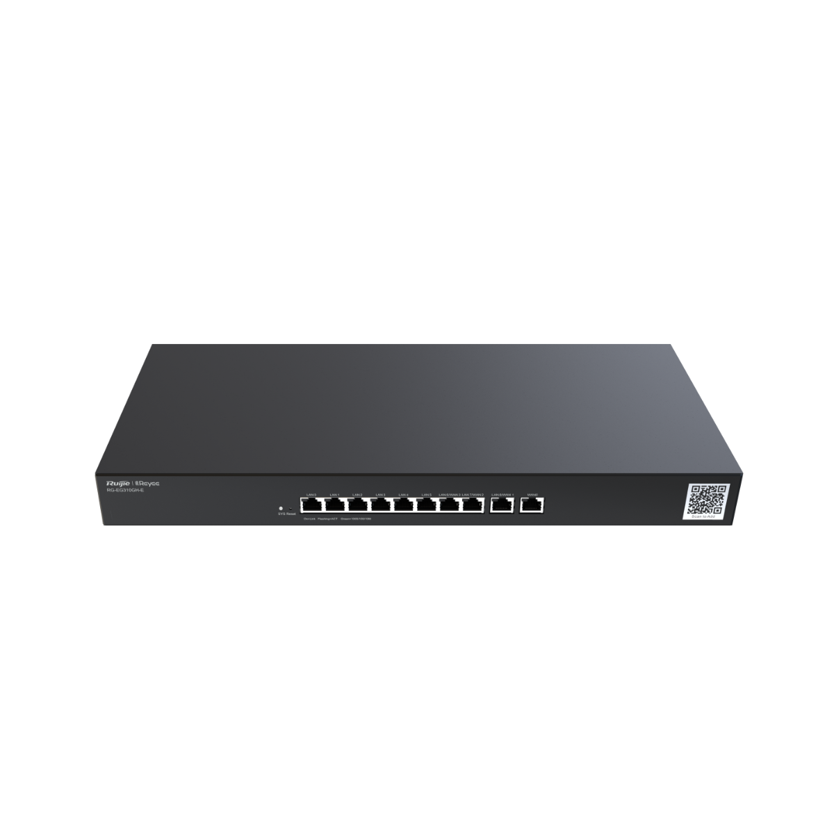 RG‑EG310GH‑E 10‑Port Gigabit Cloud‑Managed Router, 1U Rack, 1.5 Gbps ...